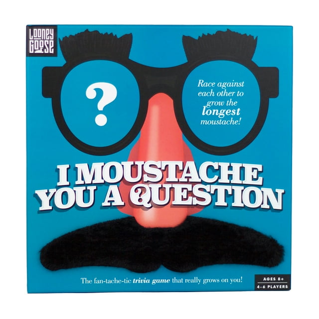 I Moustache You A Question Game, by Professor Puzzle - Walmart.com