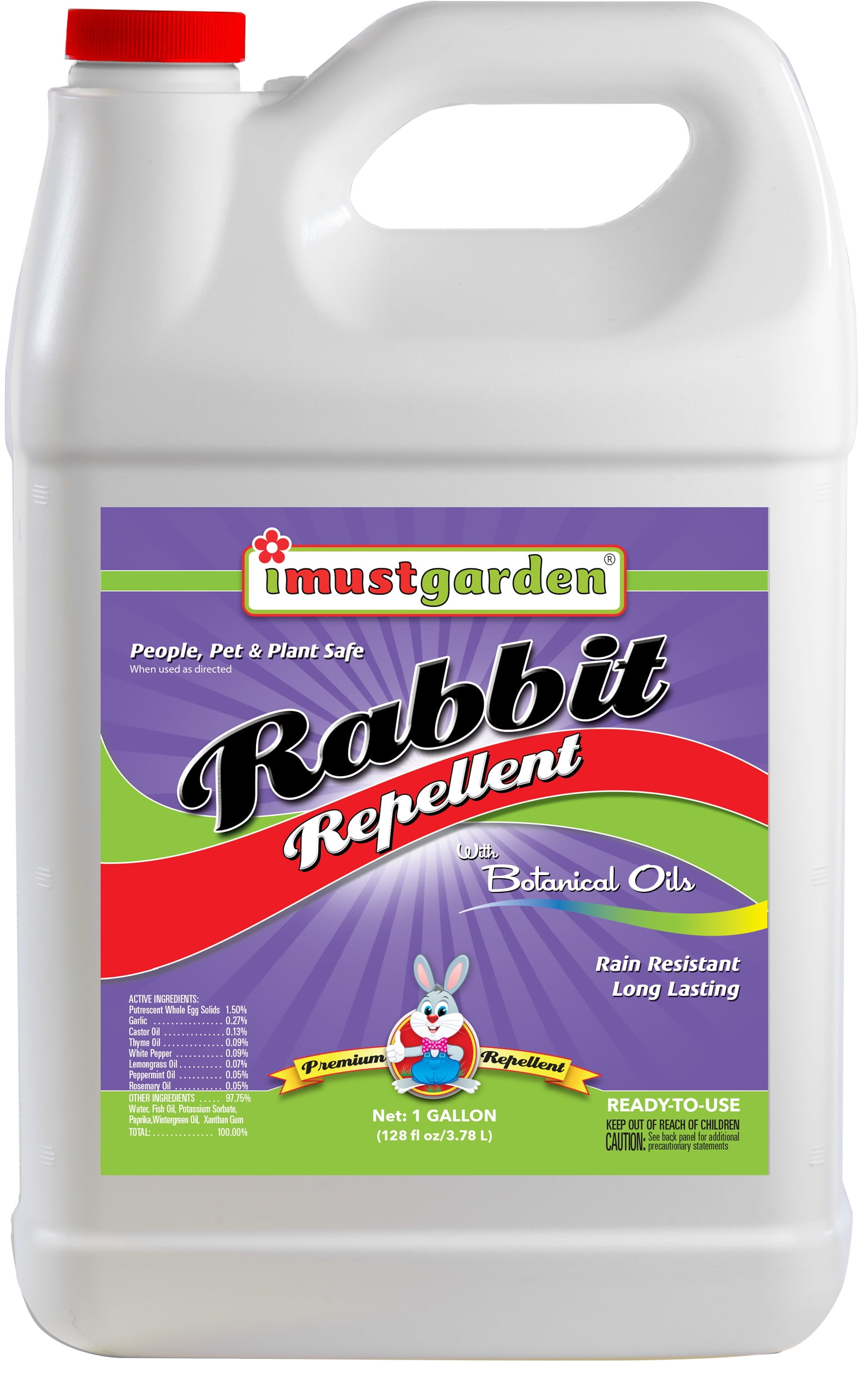 I Must Garden Rabbit Repellent: Mint Scent Rabbit Spray for Plants ...
