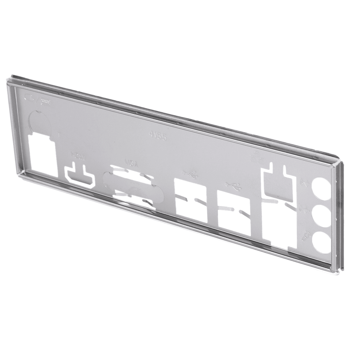 I/O Shield Back Plate for B250C B75 12USB 8USB Mining Motherboard IO ...