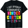 I Officially Graduated Kindergarten Graduation Class of 2024 T-Shirt - Walmart.com
