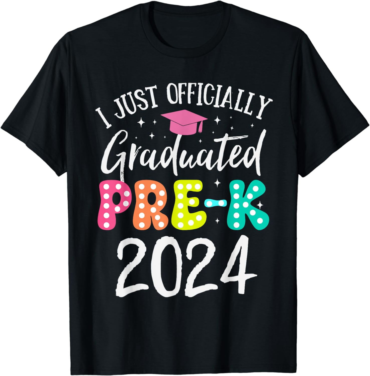 I Officially Graduated Pre-k Graduation Preschool 2025 T-Shirt ...