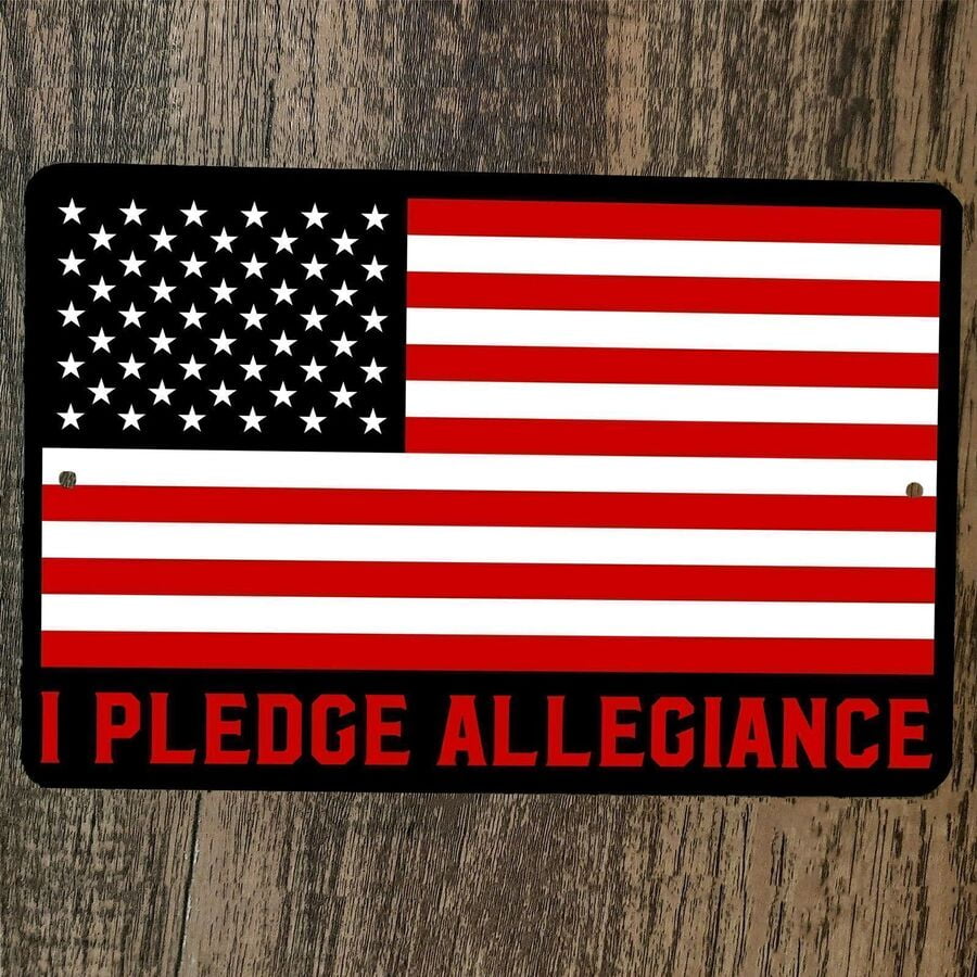 American Flag Pledge Allegiance