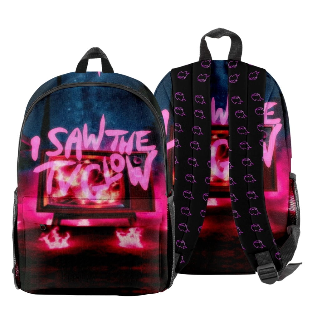 I Saw the TV Glow Merch Backpack 2024 Horror Movie Casual Daypack Women Men Rucksack Travel Bag ...