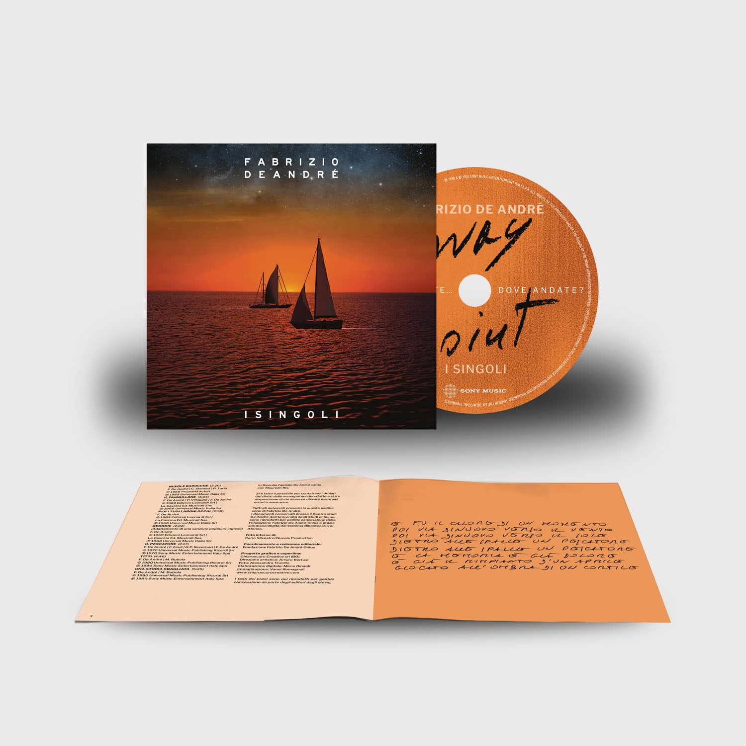 Fabrizio De Andre I Singoli (CD) - Walmart.com