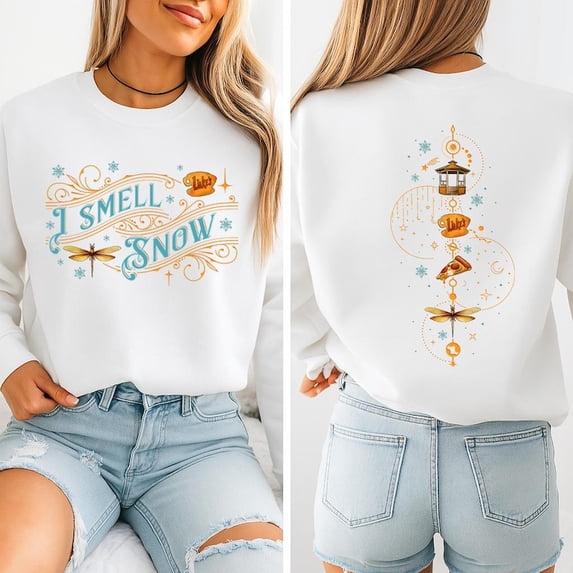 I Smell Snow Gilmore Sweatshirt, Stars Hollow Sweatshirt, Where You ...