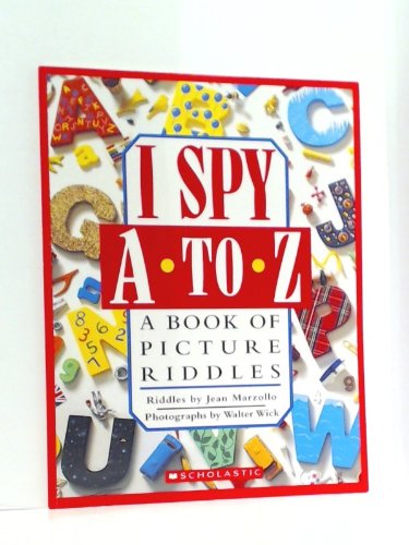 Pre-Owned I Spy A to Z, A Book of Pictures and Riddles (I Spy Books ...