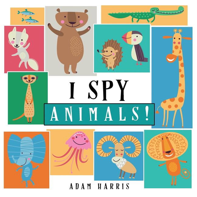 I Spy Animals!: A Guessing Game for Kids 1-3 I Spy Puzzles Paperback ...