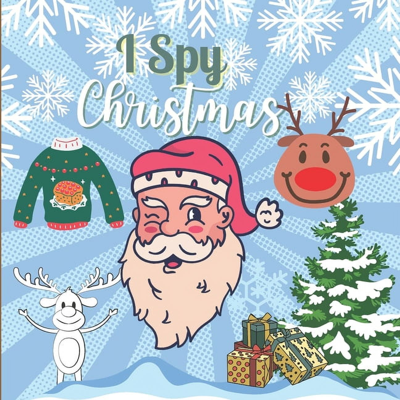 I Spy Christmas: A to Z Fun Alphabet Guessing Game for Kids ...