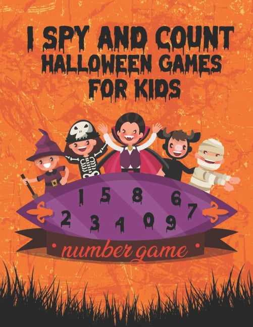 I Spy and Count Halloween Games for Kids Number Game: A Scary Fun ...