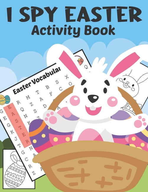 I Spy Easter Activity Book: A Fun & Interactive Easter Book, Cute Stuff ...