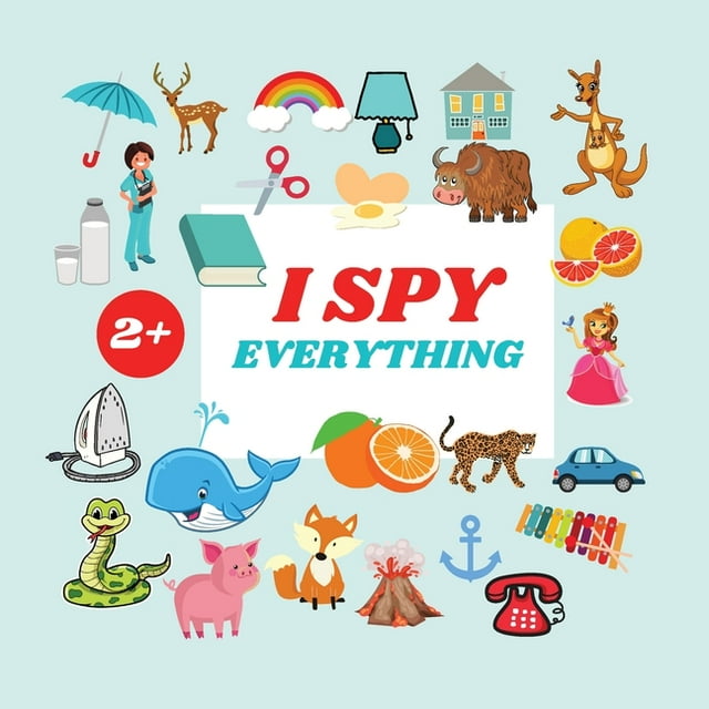 I Spy Everything Book For Kids: A Fun Alphabet Learning Themed Activity ...