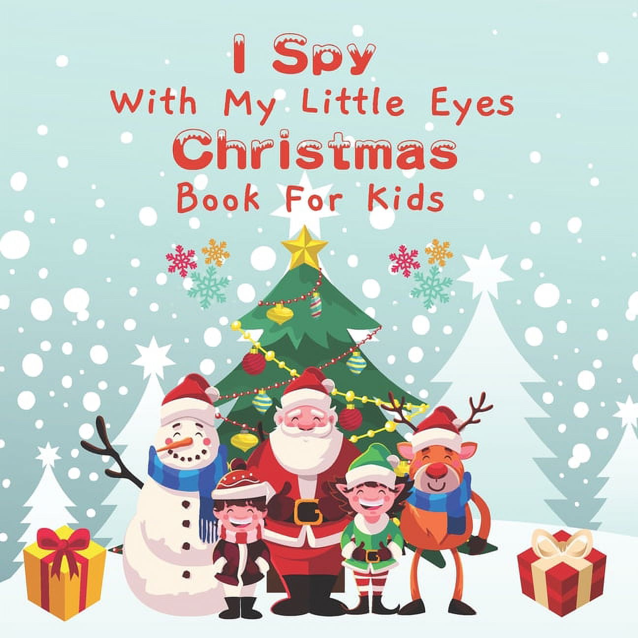 I Spy With My Little Eye Christmas Book for Kids: Christmas Activity ...