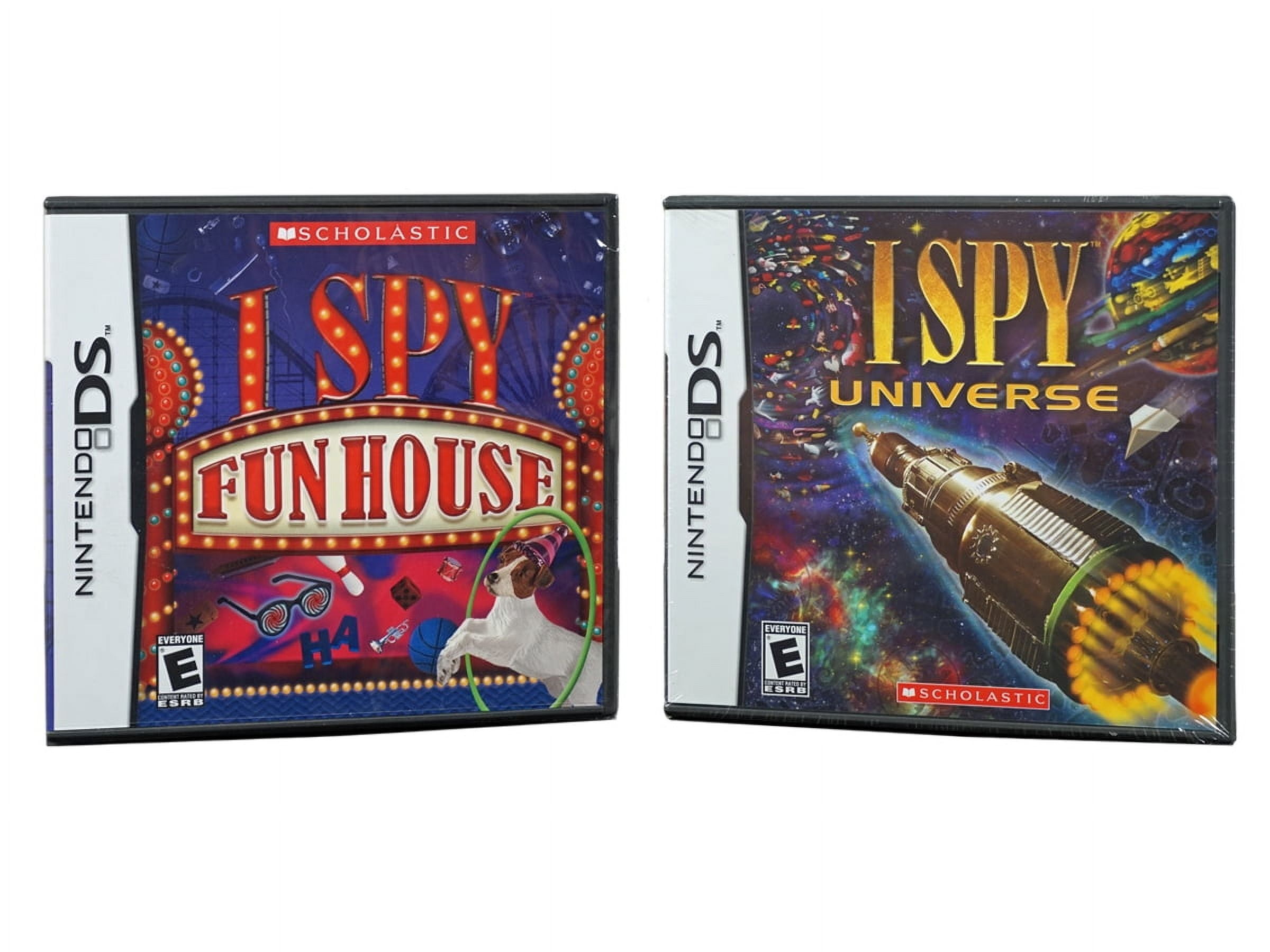 I Spy NDS Video Game Set - I Spy Universe + I Spy Funhouse - for Nintendo DS - Walmart.com
