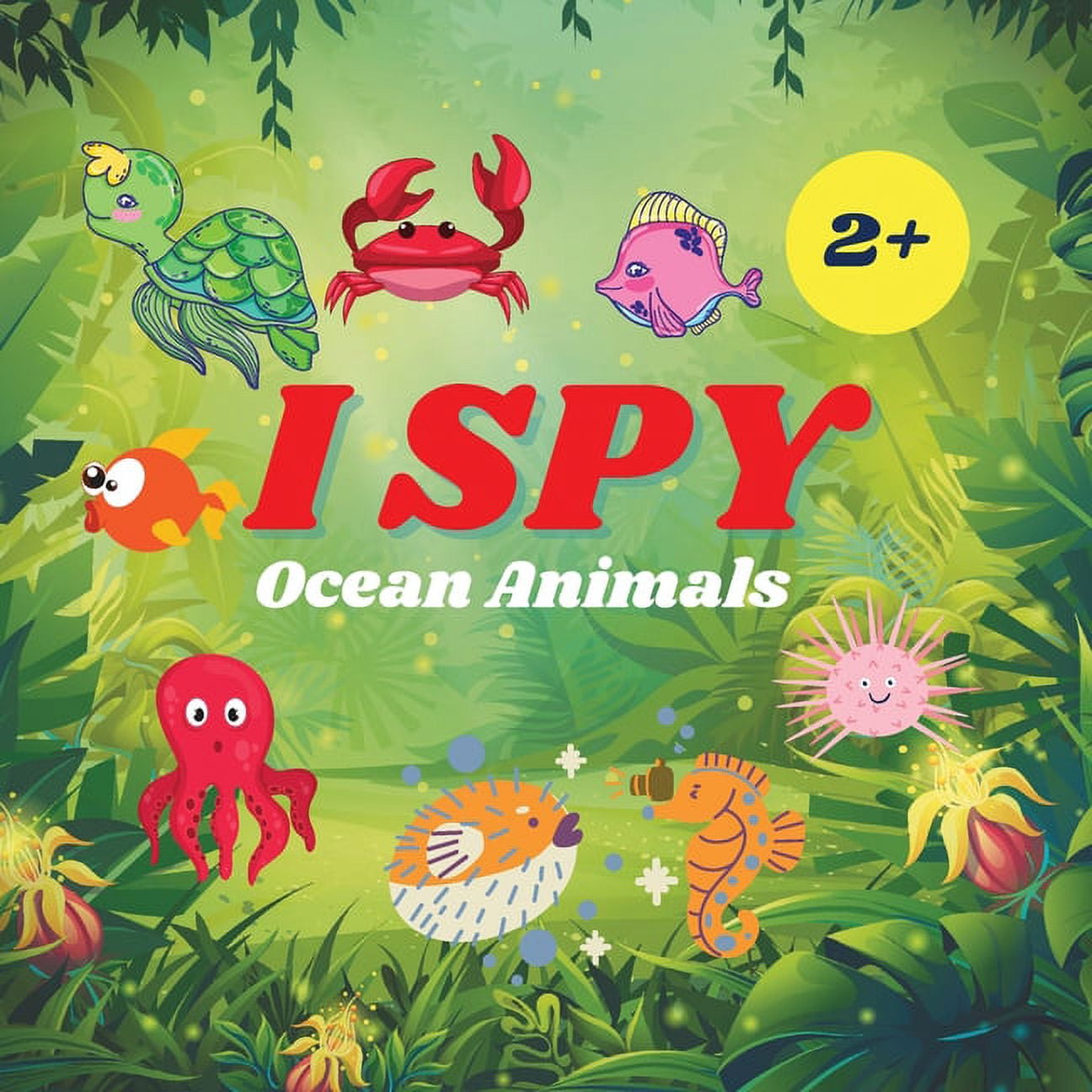 I Spy Ocean Animals Book For Kids: A Fun Alphabet Learning Ocean Animal ...