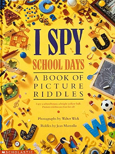 Pre-Owned I Spy School Days: A Book of Picture Riddles (Hardcover) 0590481355 9780590481359 ...