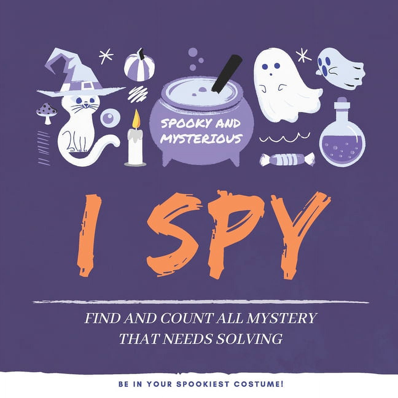 I Spy: A Spooky Halloween Book - Monster Mystery Solving - Activity for ...