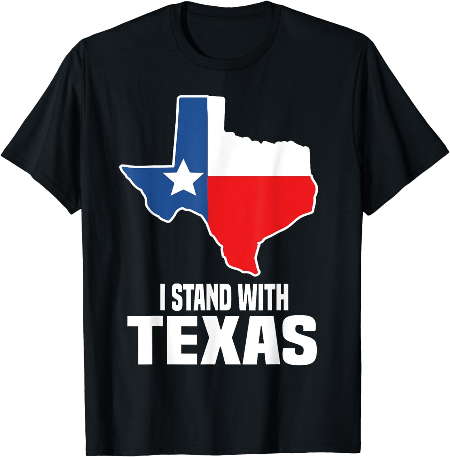 I Stand With Texas State of Texas Flag I Stand With Texas T-Shirt ...