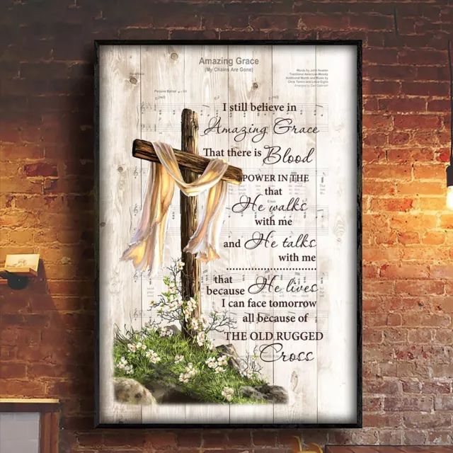 I Still Believe In Amazing Grace That There Is Blood Cross Jesus God ...