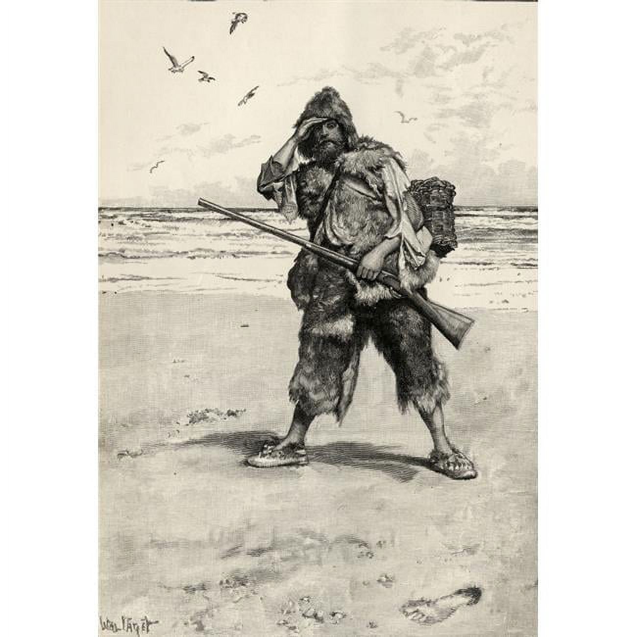 I Stood Like One Thunderstruck Illustration by Walter Paget From ...