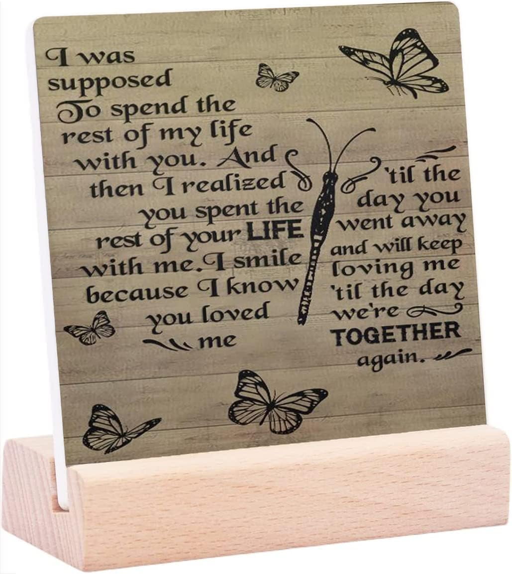I was Supposed to Spend The Rest of My Life with You, Butterfly Ceramic ...