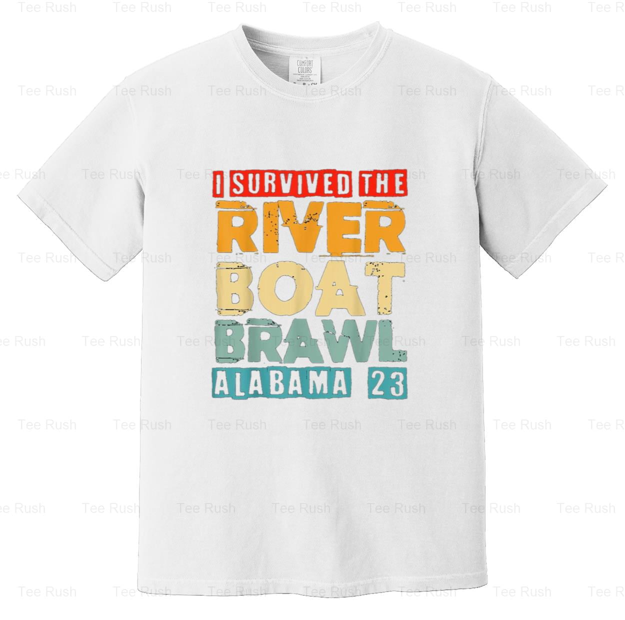I Survived Riverboat Brawl Alabama 23 Funny Boat Fight, Meme, Gift ...