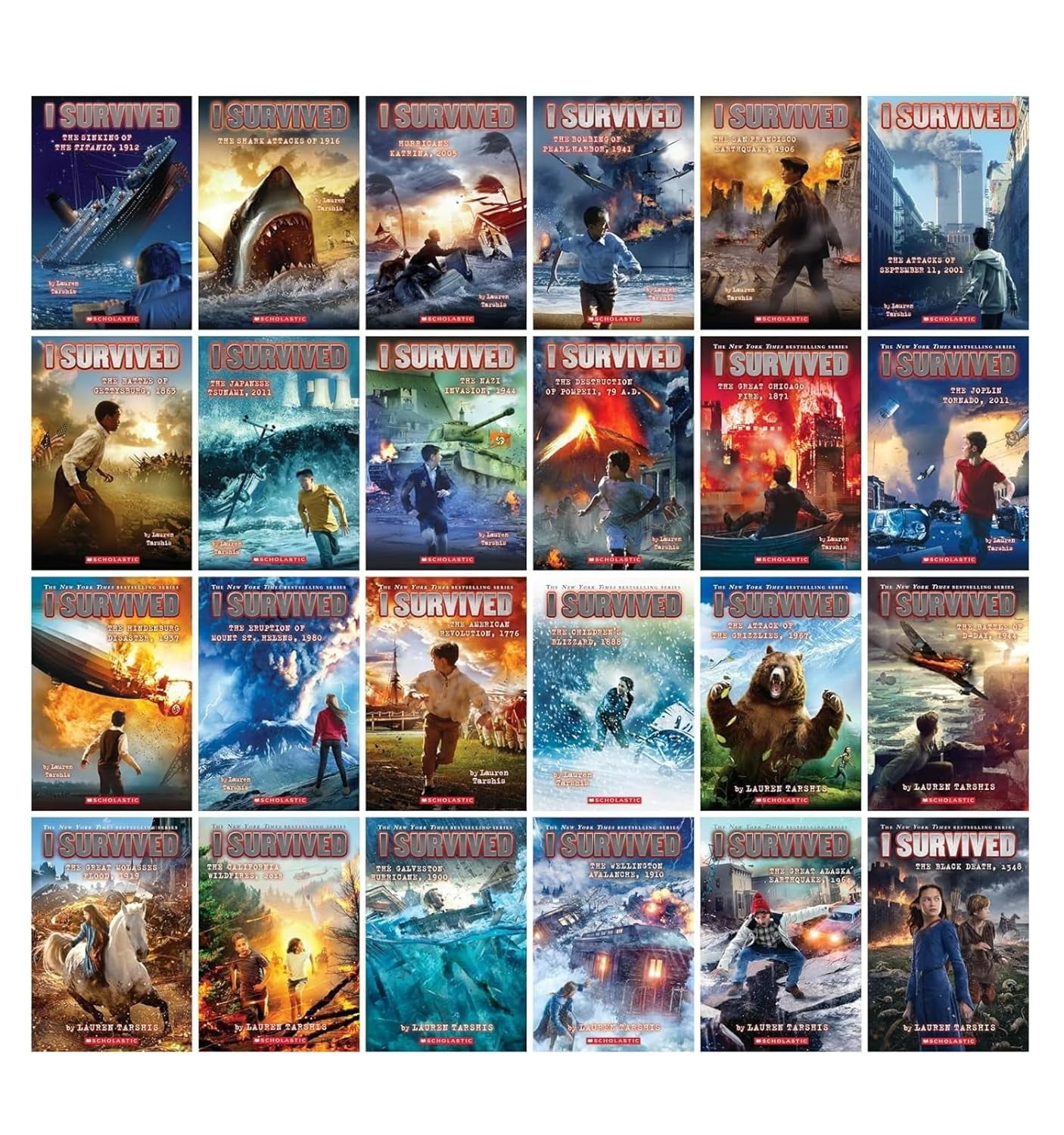 I Survived Series Complete Set (24 Books) - Walmart.com