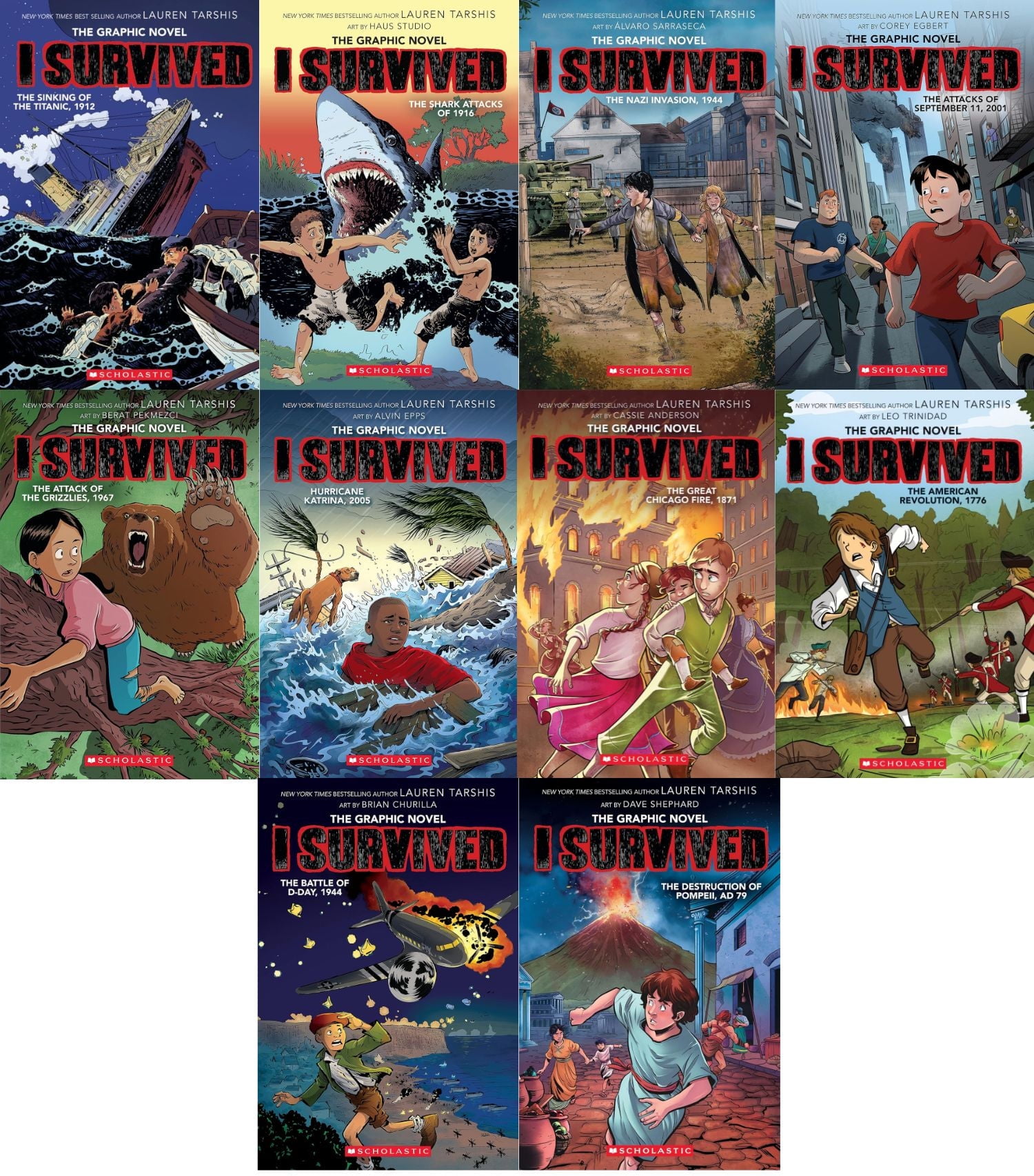 I Survived Series Graphic Novels Collection (10 Books Set) - Walmart.com