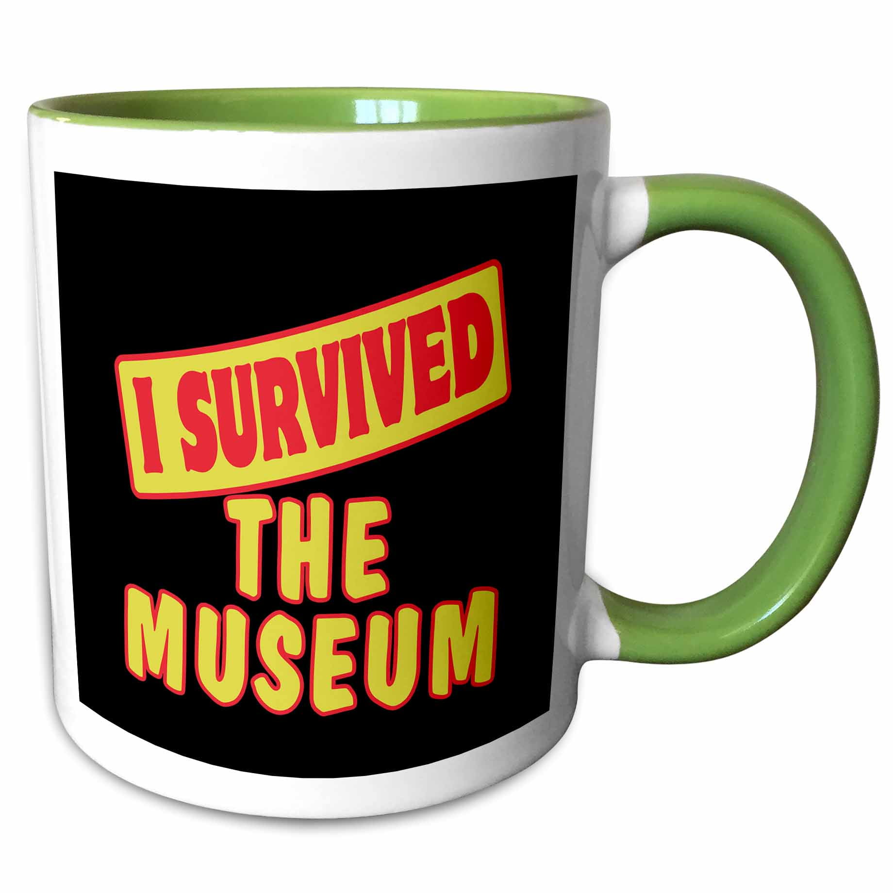 I Survived The Museum Survial Pride And Humor Design 11oz Two-Tone ...