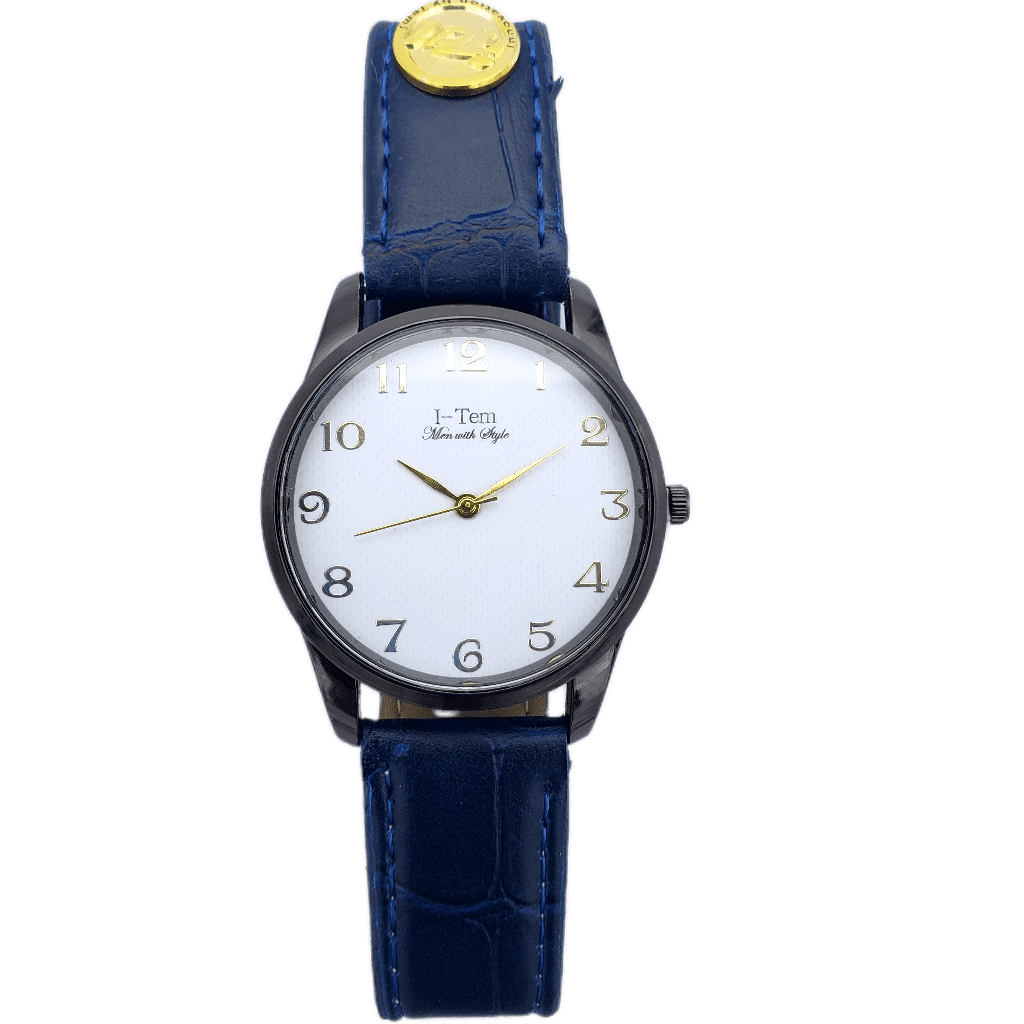 I-TEM Innovation by Temi Men's 20 mm Stainless Steel Analog Quartz ...