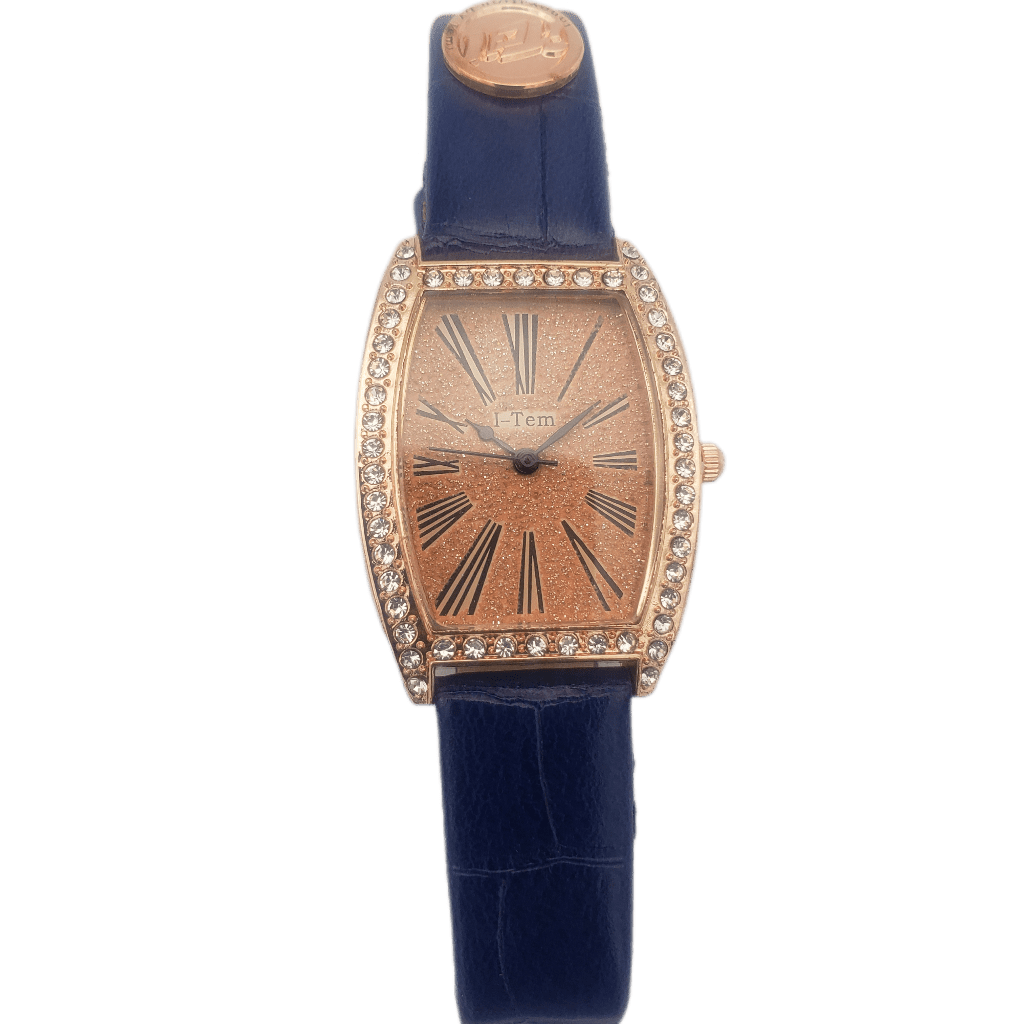 I-TEM Innovation by Temi Women's 17 mm Shiny Caramel Quartz Stainless ...