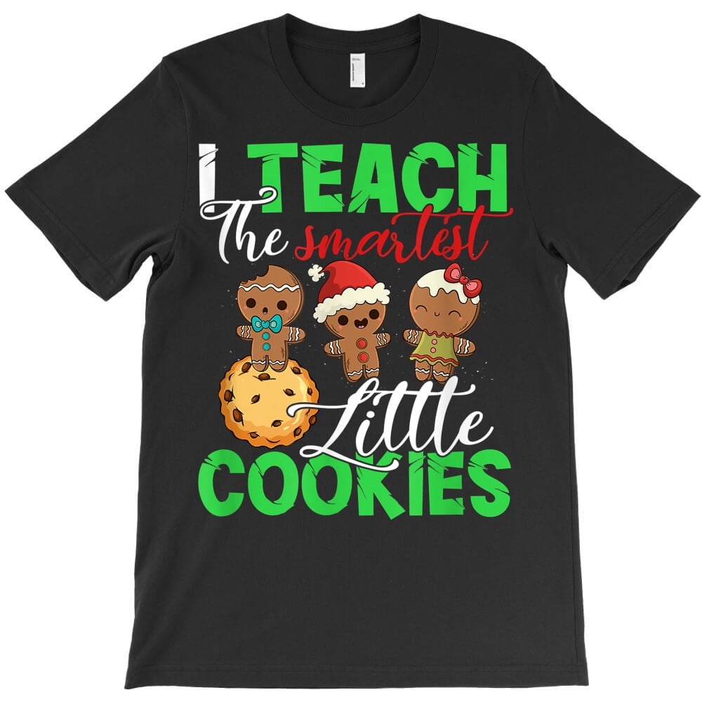 I Teach The Smartest Cookies Funny Christmas Pajama Teacher Holiday ...