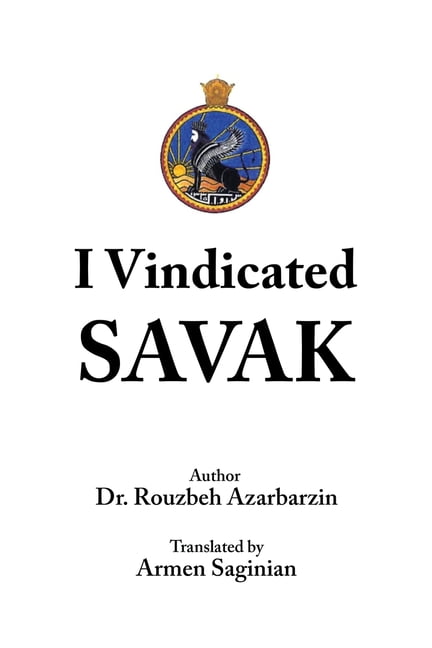 I Vindicated Savak (Paperback) - Walmart.com