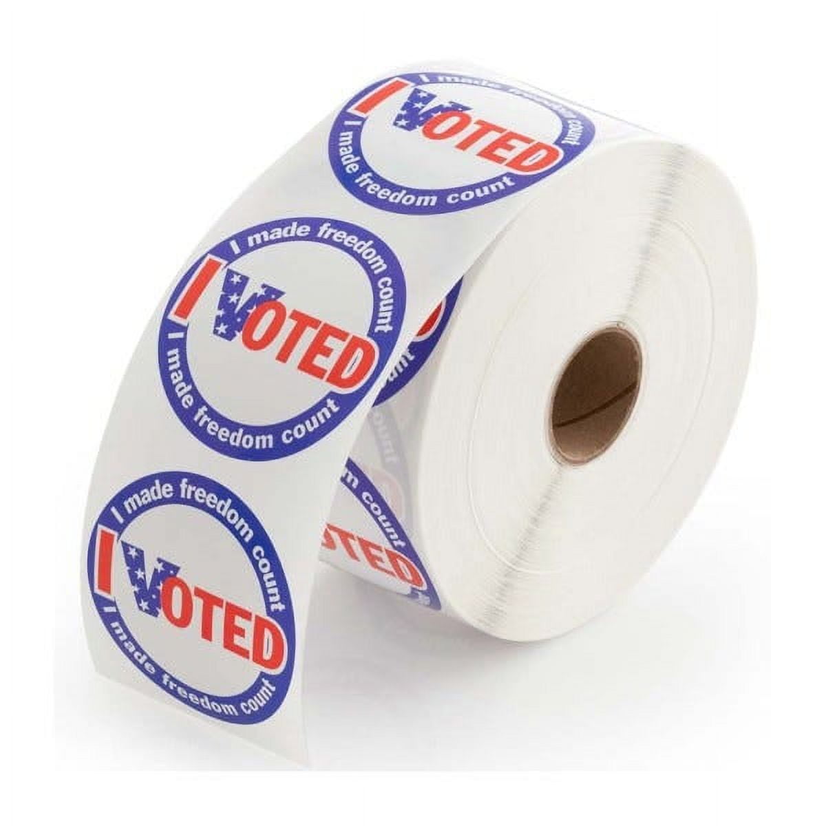 I Voted - I Made Freedom Count Stickers - Walmart Business Supplies