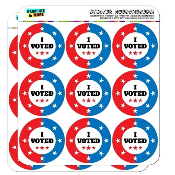 I Voted Stickers