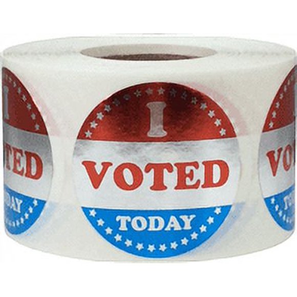 I Voted Stickers