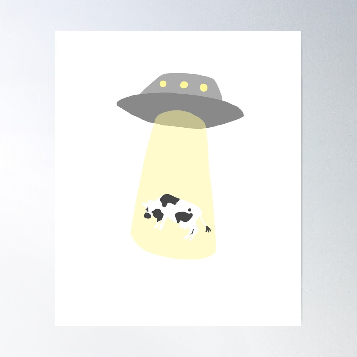 I Want To Believe - Alien Cow Abduction - Ufo - Extraterrestrial ...