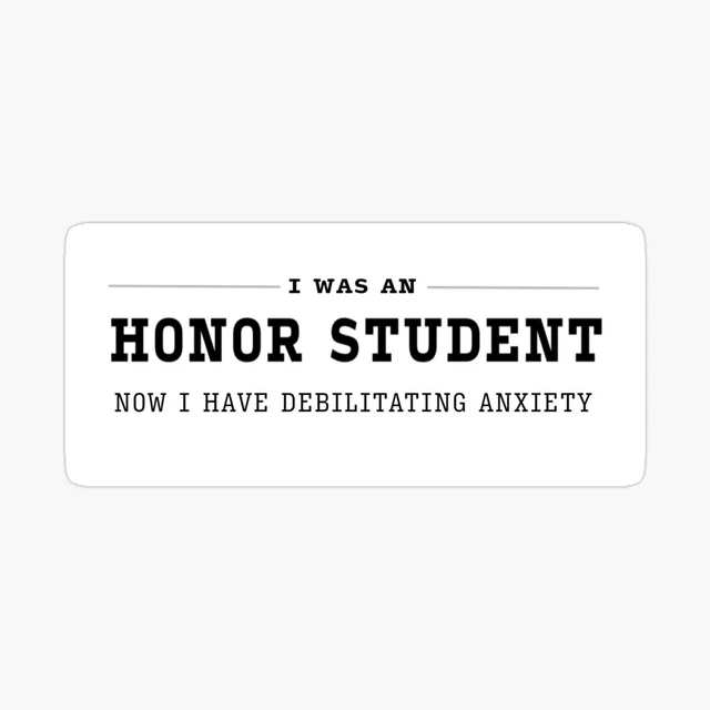 I Was An Honor Student - Sticker Decal Phone Decal Water Bottle ...