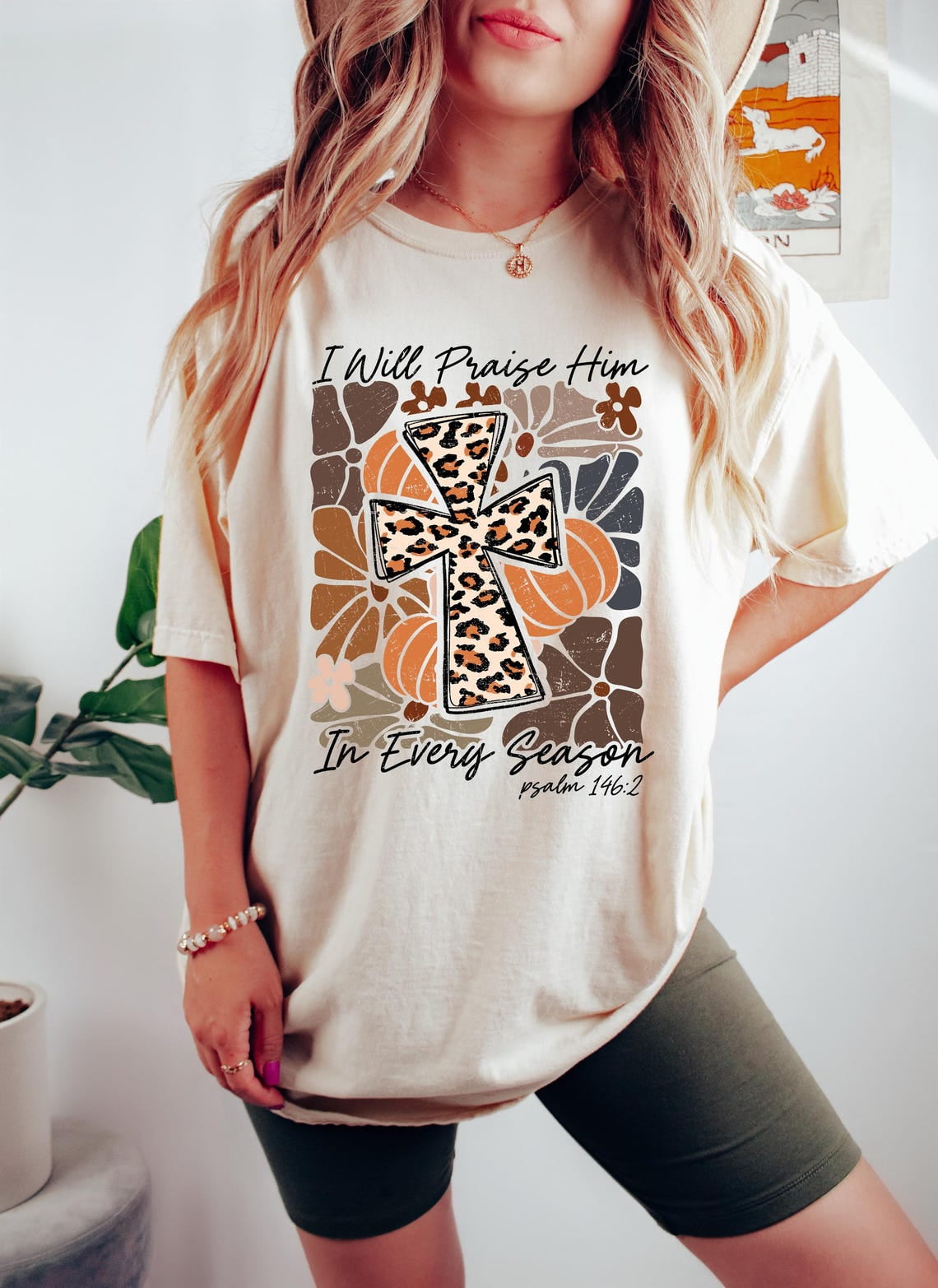 I Will Praise Him In Every Season, Cute Fall Sweatshirt, Bible Verse ...