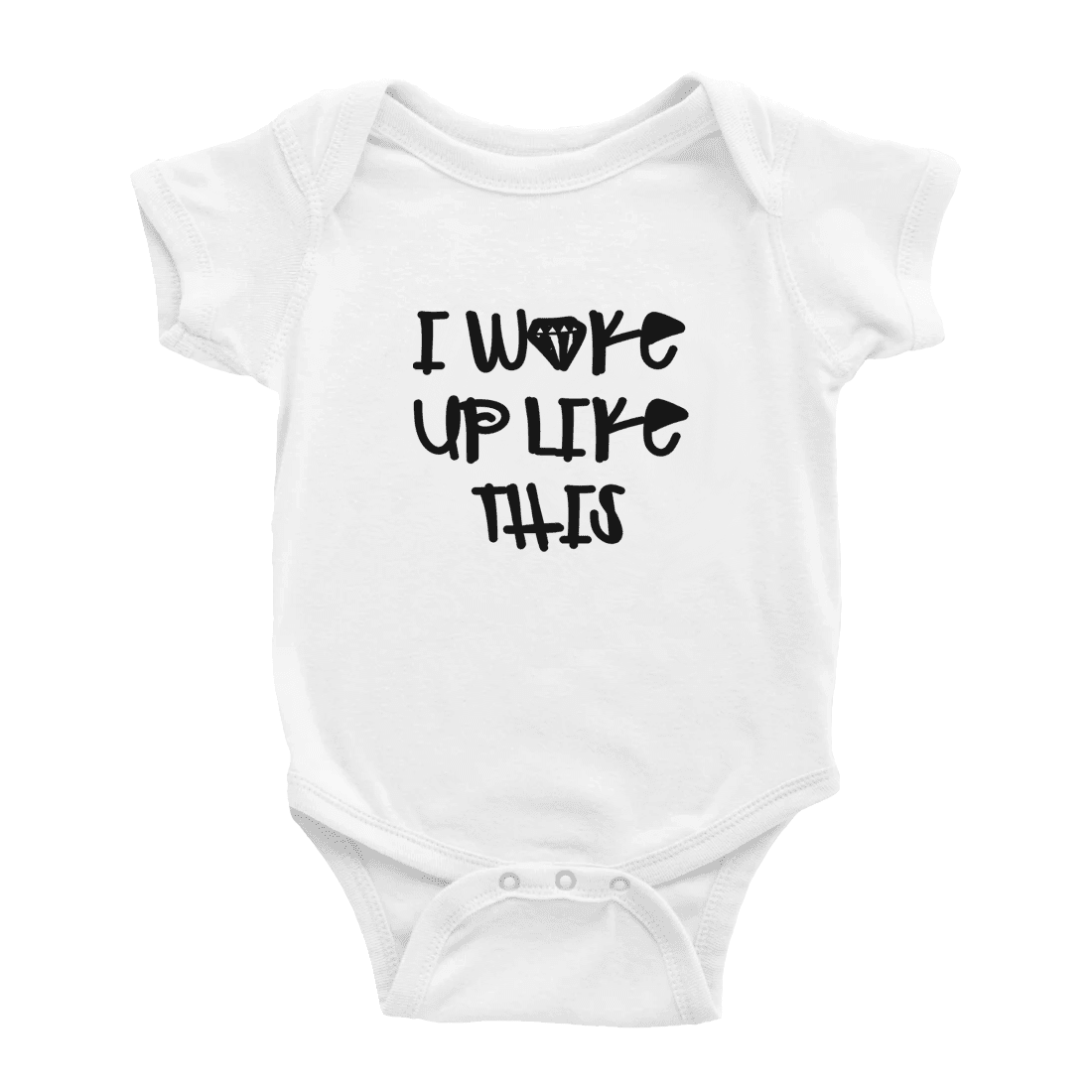I Woke Up Like This Cute Baby Boy Gril Newborn Clothes - Walmart.com