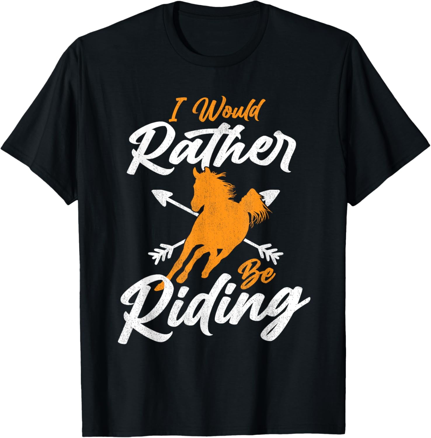 I Would Rather Be Riding Horse Lover Equestrian Horse Rider Funny ...