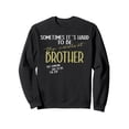 I am the cool brother, funny brother Sweatshirt - Walmart.com