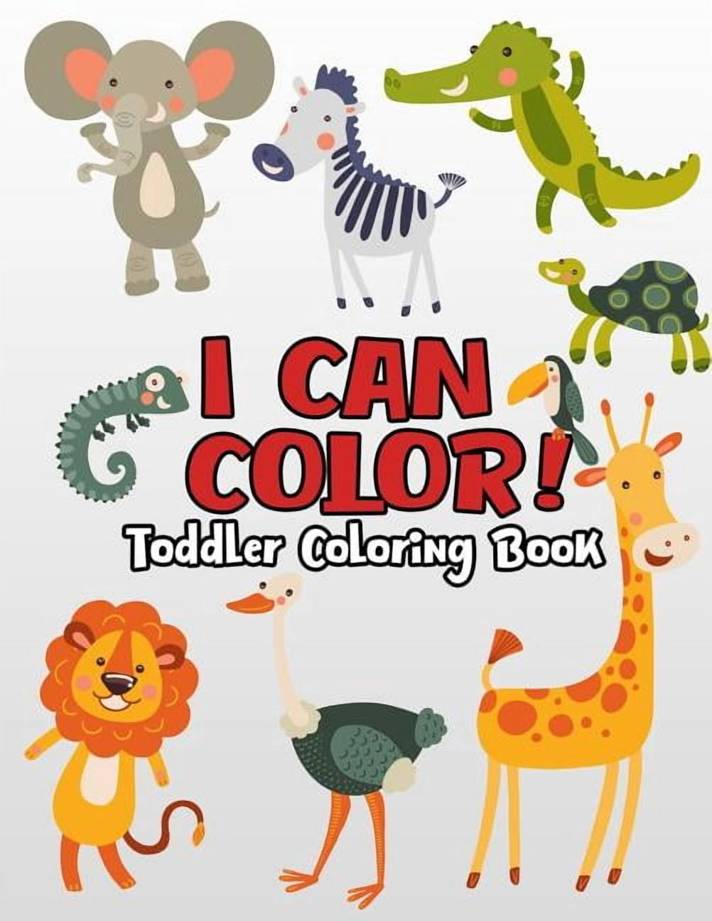 I can color! toddler Coloring Book: Coloring & Activity Book for ...