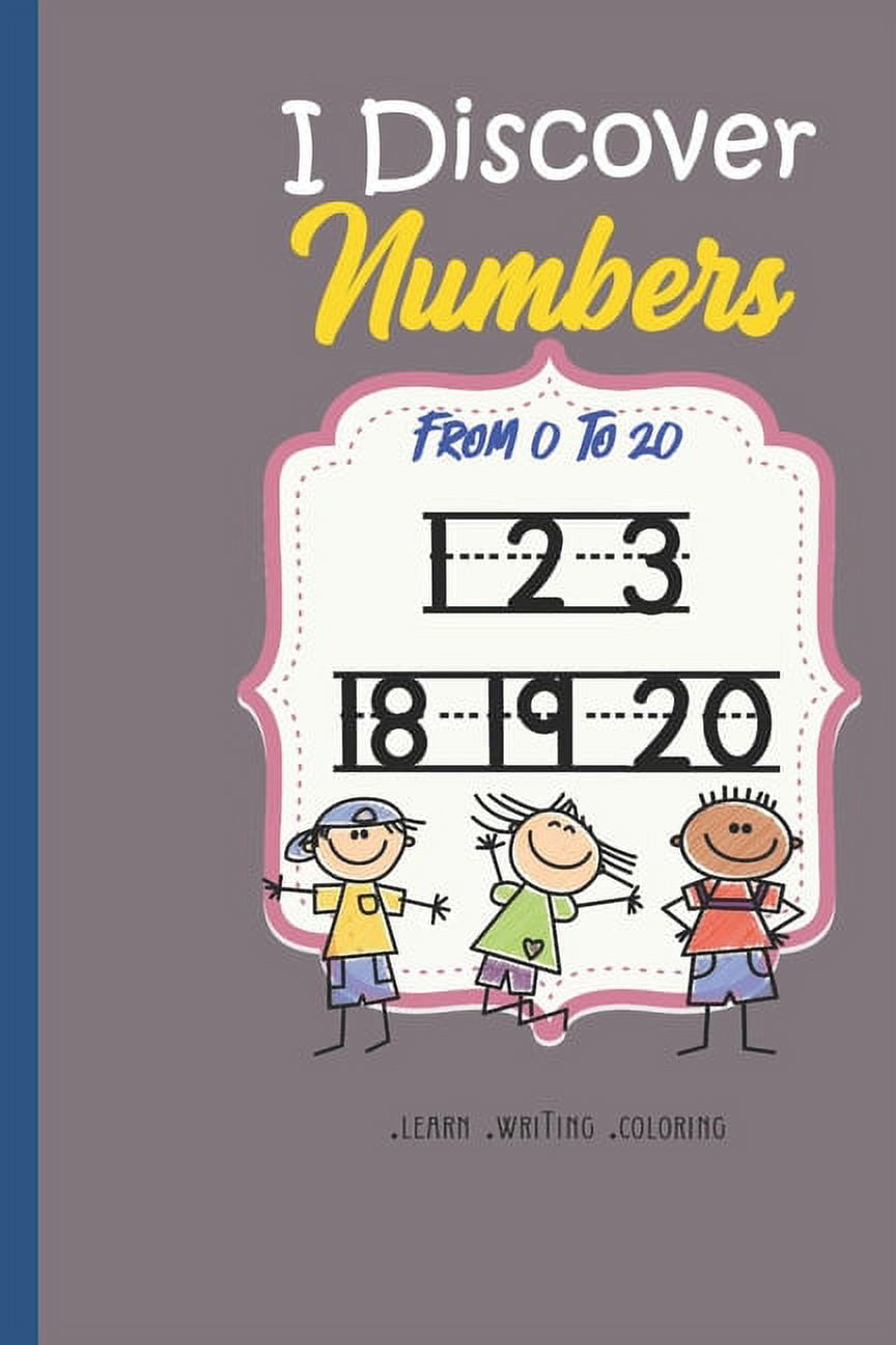 I discover The Numbers From 0 to 20: numbers tracing book for kids and ...