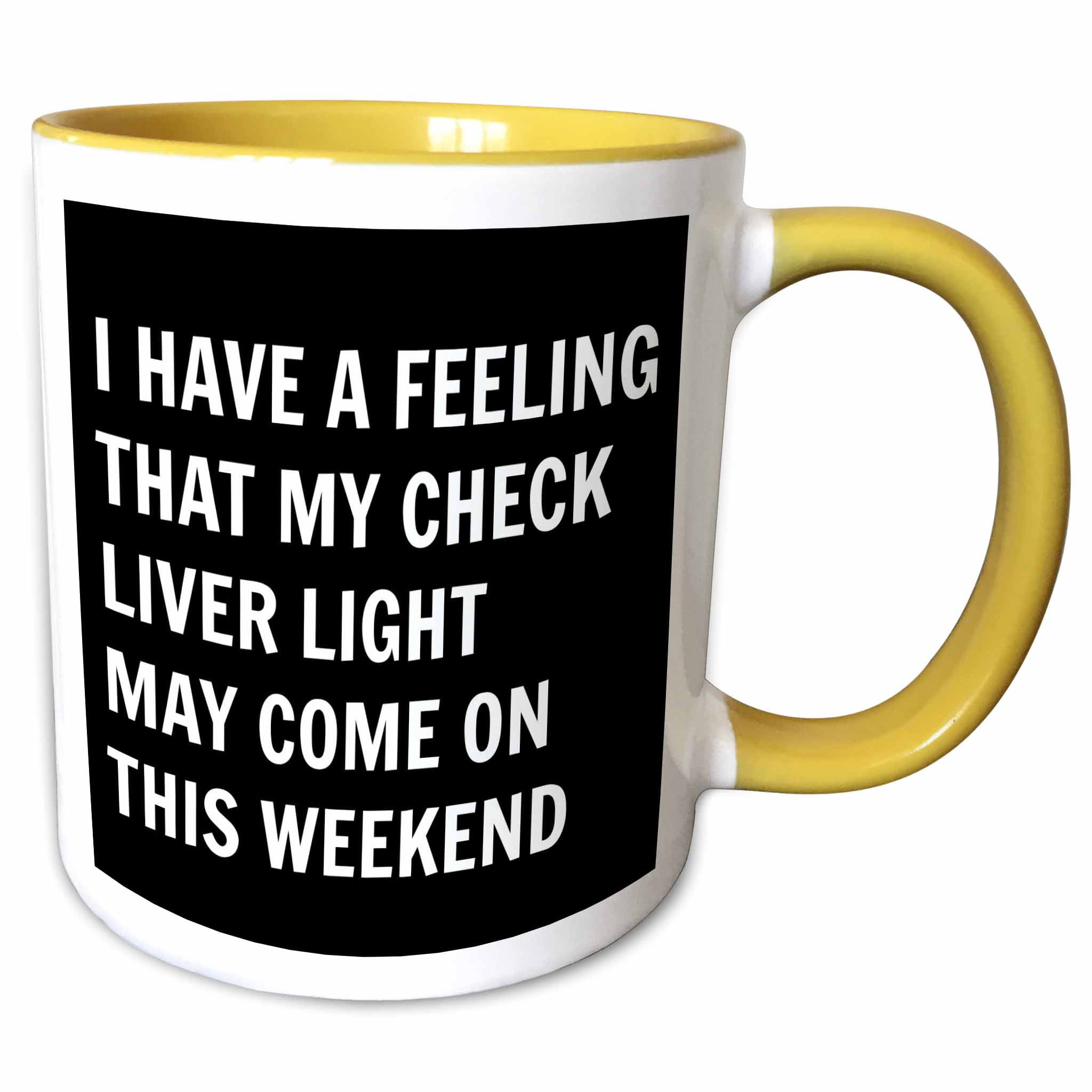 I have a feeling that my check liver light may come on this weekend ...