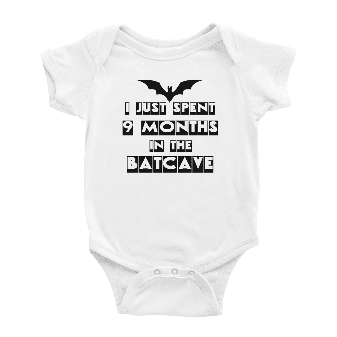 I just Spent 9 Months In The Batcave Cute Baby Clothing Bodysuits Boy ...