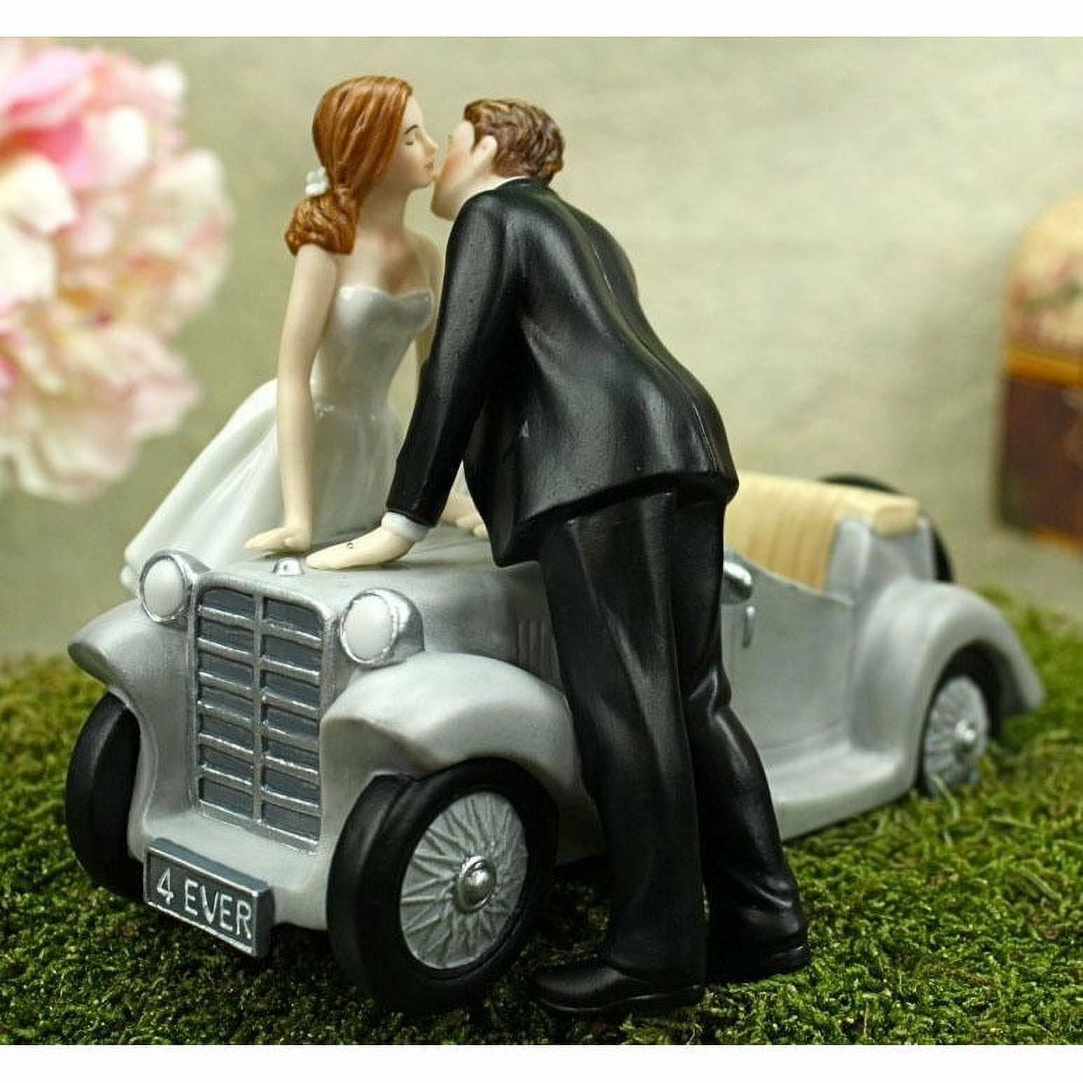 "I'll Love U 4 EVER" Car Wedding Cake Topper - Walmart.com