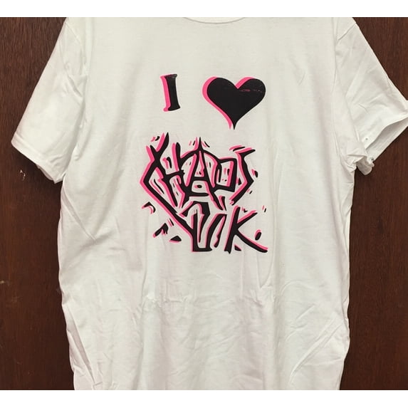 I love CHAOS UK band T-shirt Unisex All sizes S to 5Xl short sleeve ...