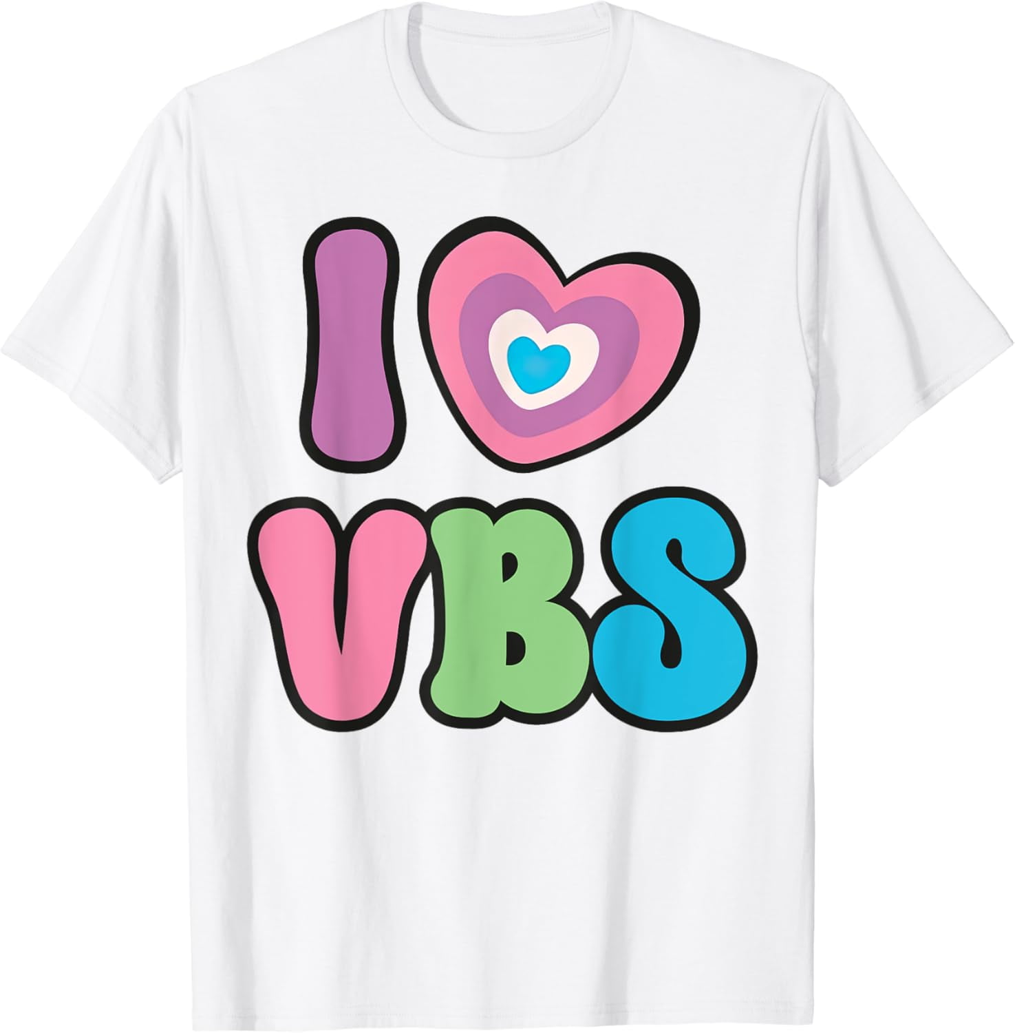 I love VBS 2024 Vacation Bible School Christian Religious T-Shirt ...