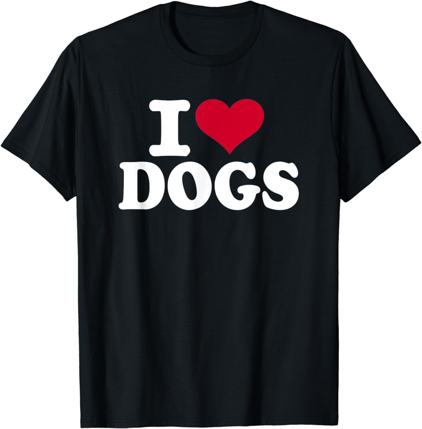 I love dogs T-Shirt - Walmart.com
