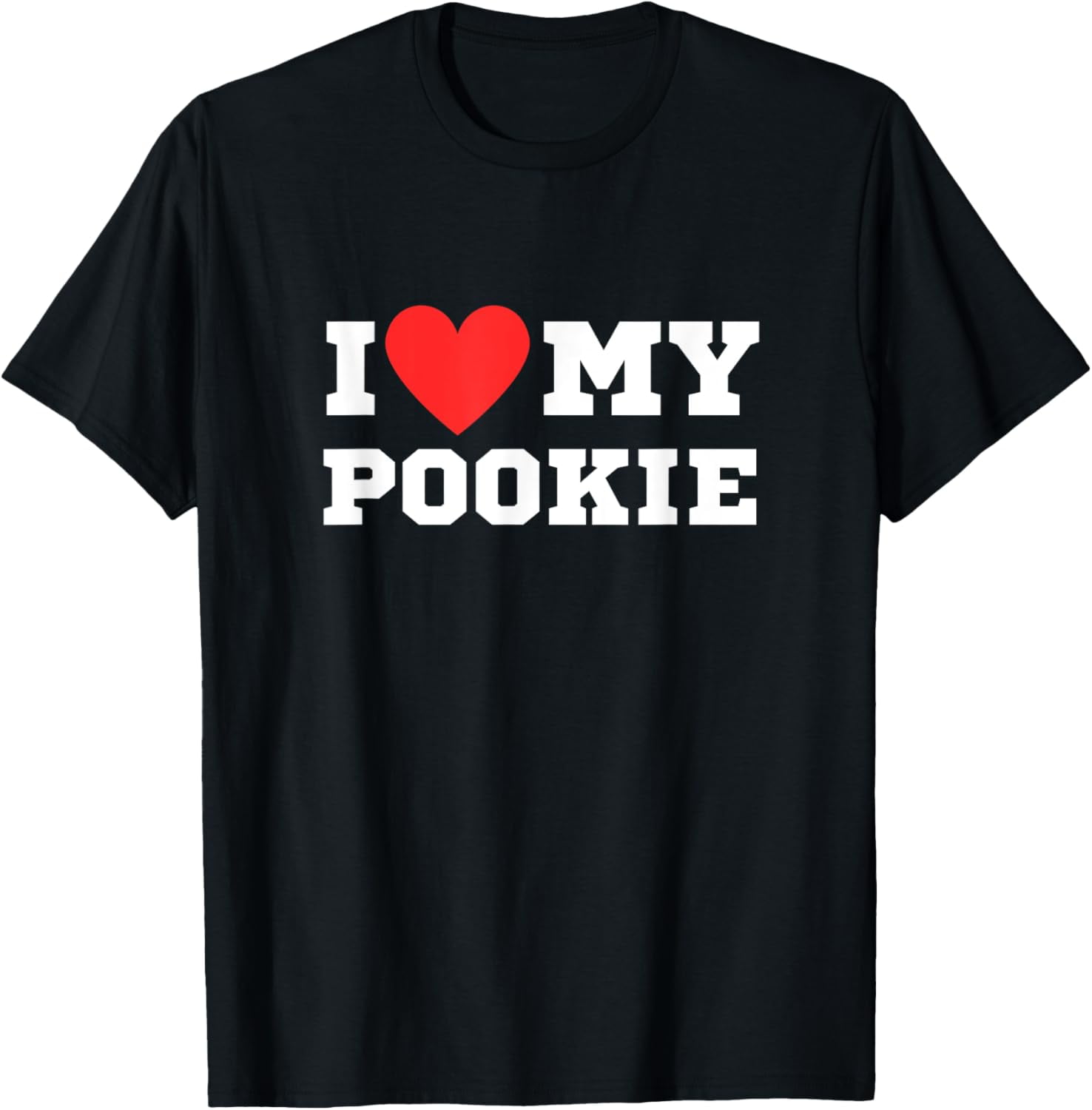 I love my pookie | Pookie bear | y2k | heart T-Shirt - Walmart.com
